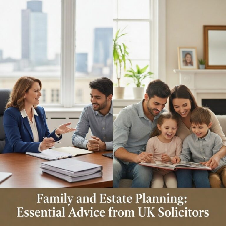 Family and Estate Planning Advice from UK Solicitors